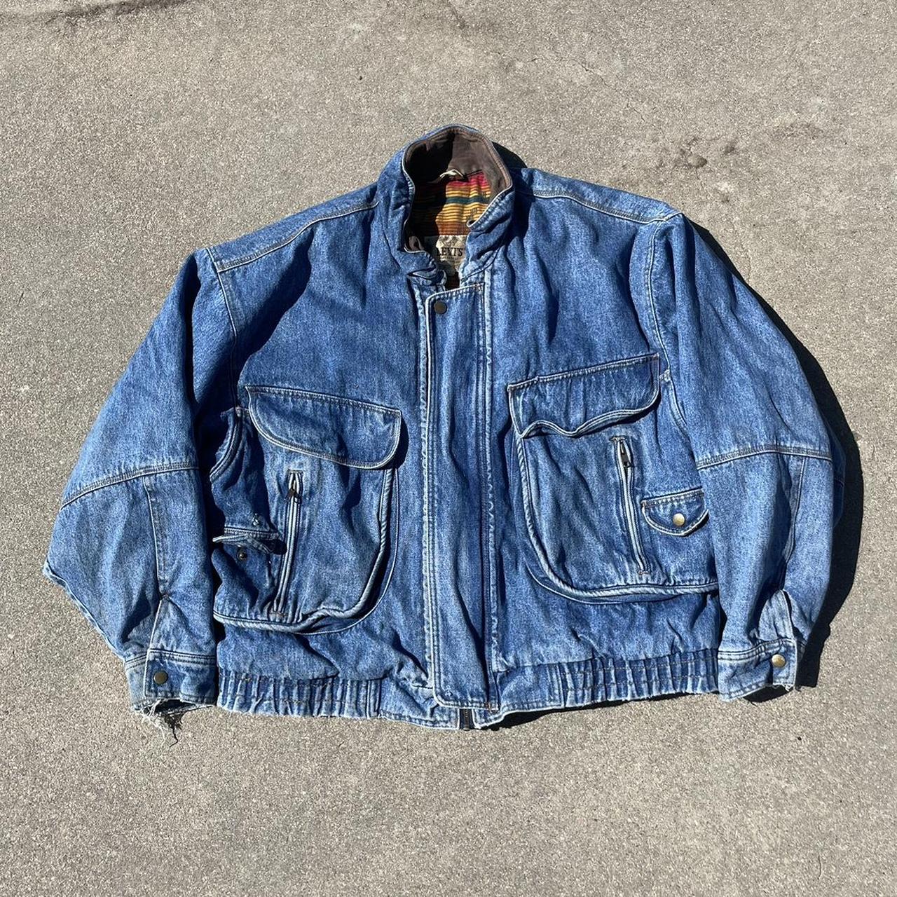 VINTAGE LEVIS BLANKET LINED JACKET Size:... - Depop