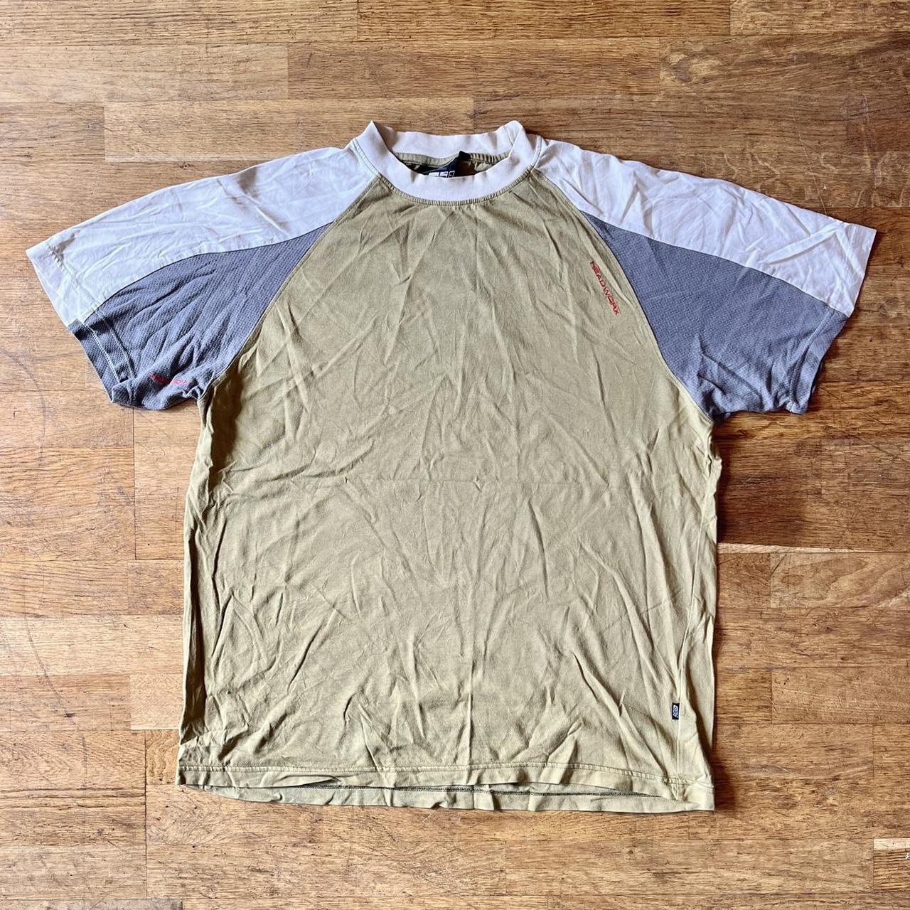 Vintage Lime Green Headworx 00s Graphic Design... - Depop