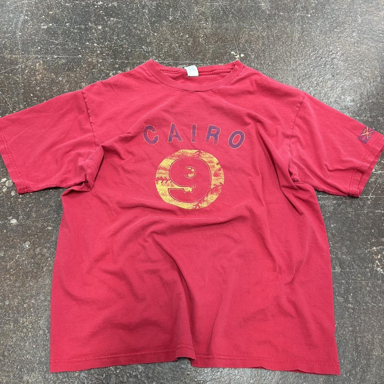 Super sick vintage 90s Cairo baseball gap tee... | Depop