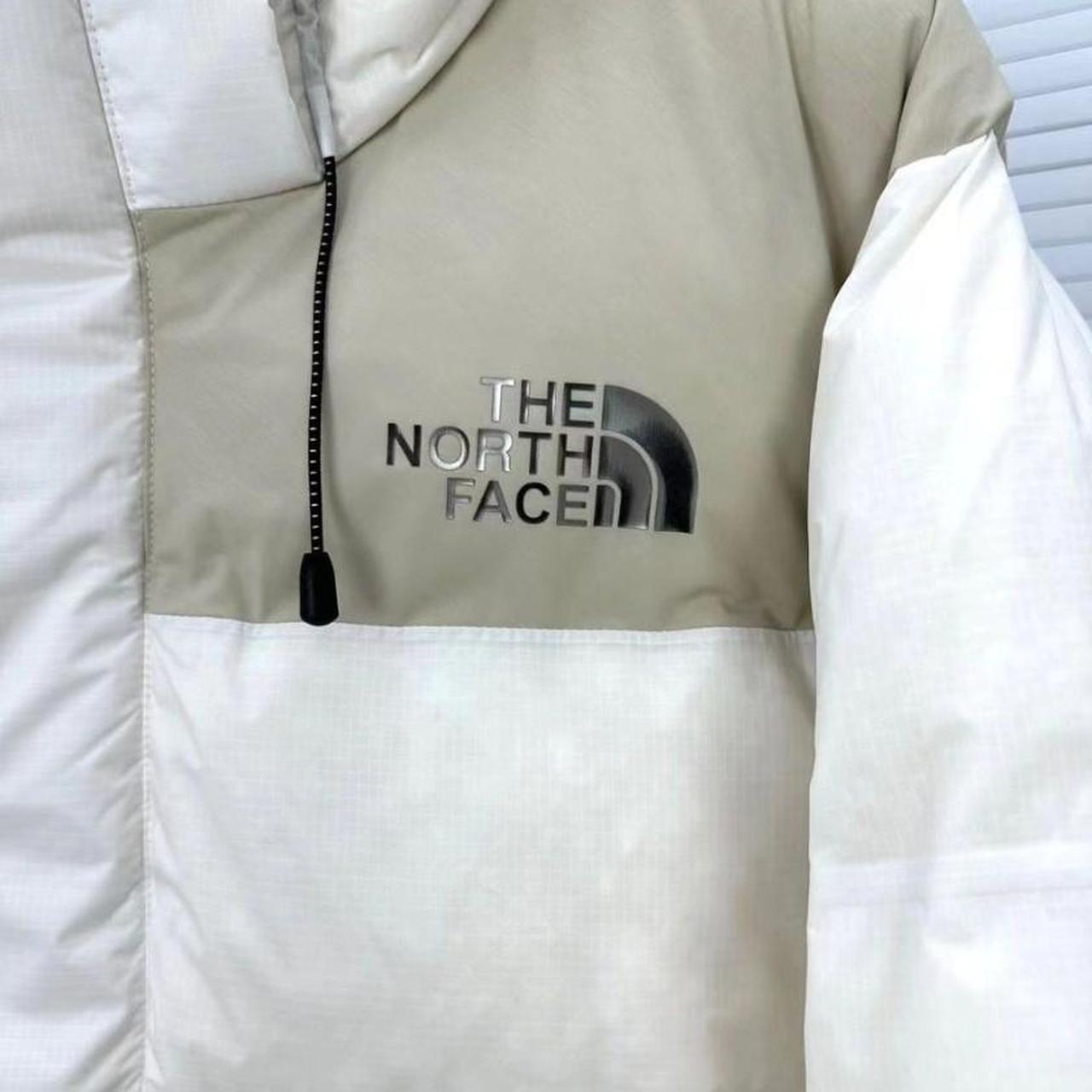 TNF Summer pro down coat with goose feathers,... - Depop