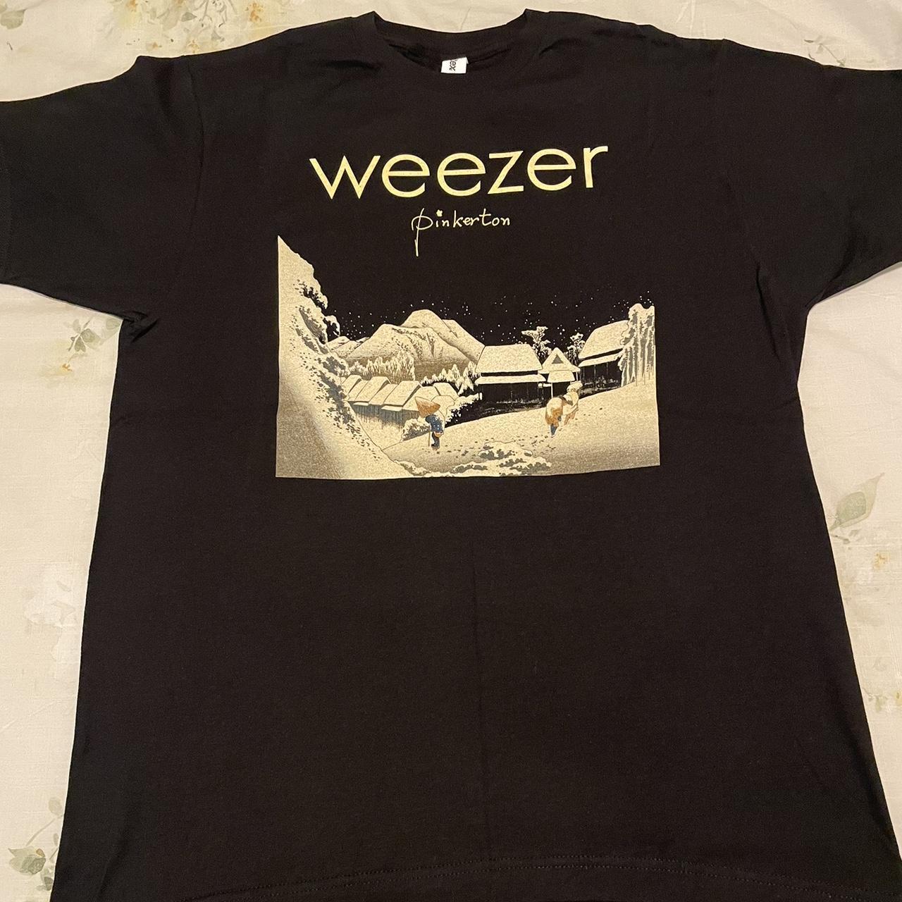 Weezer Pinkerton Tracklist Shirt. Size Large. ... - Depop