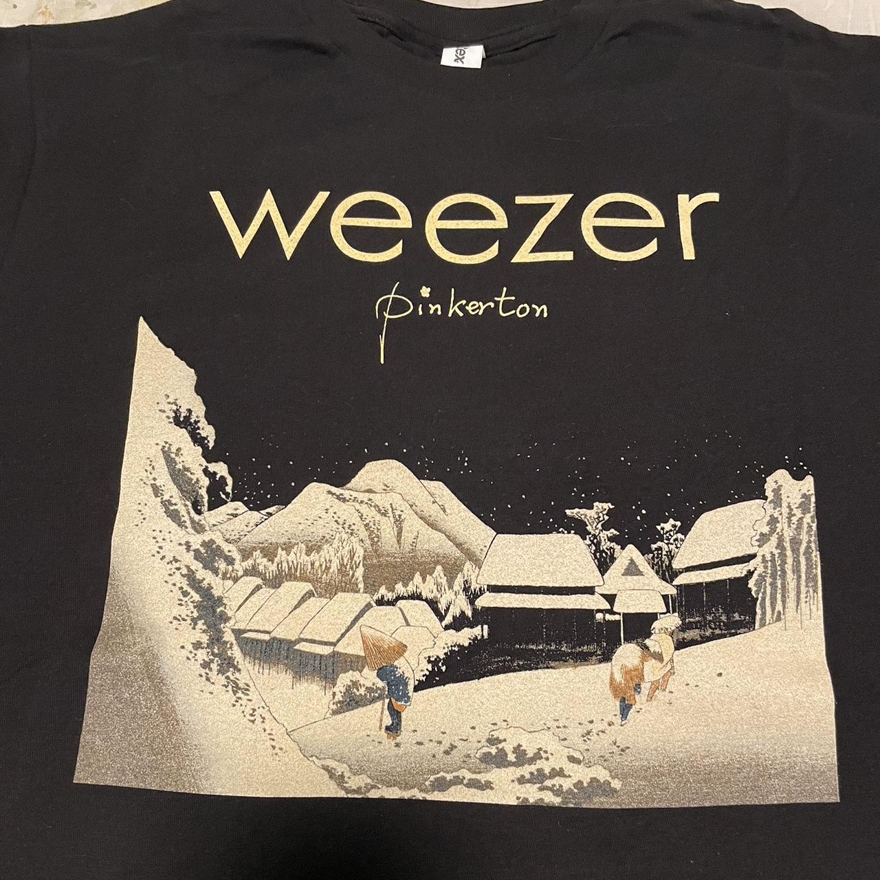 Weezer Pinkerton Tracklist Shirt. Size Large. ... - Depop
