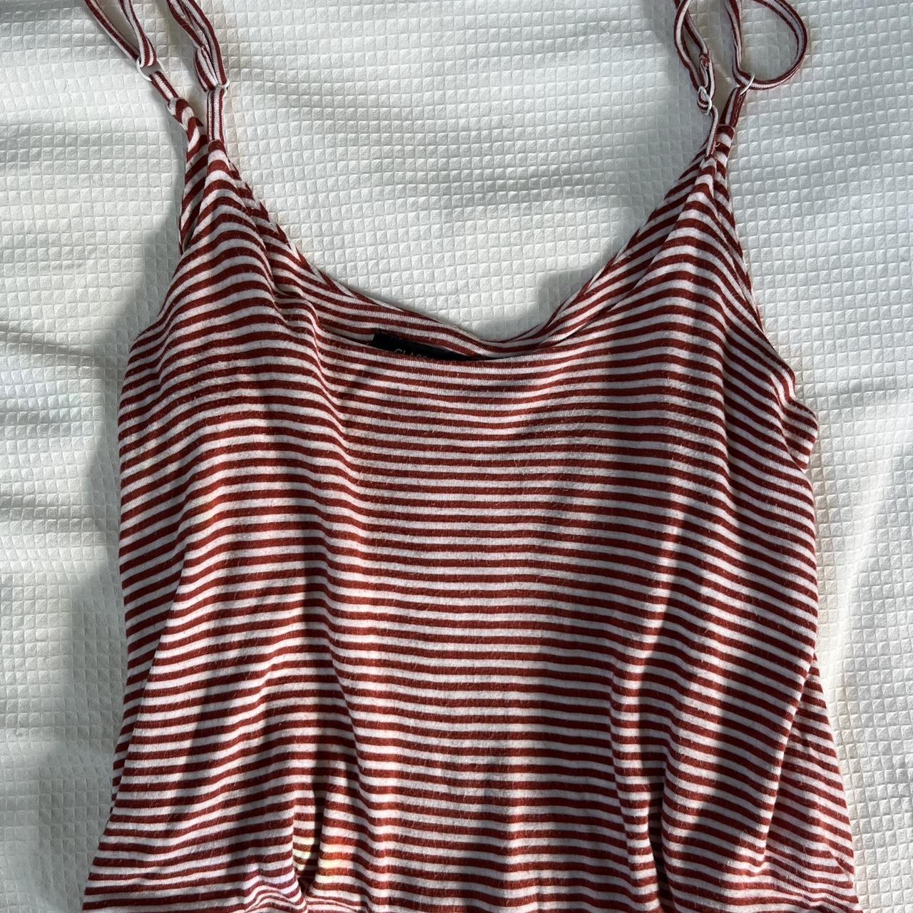Glassons Striped Tank Size: M Super soft... | Depop