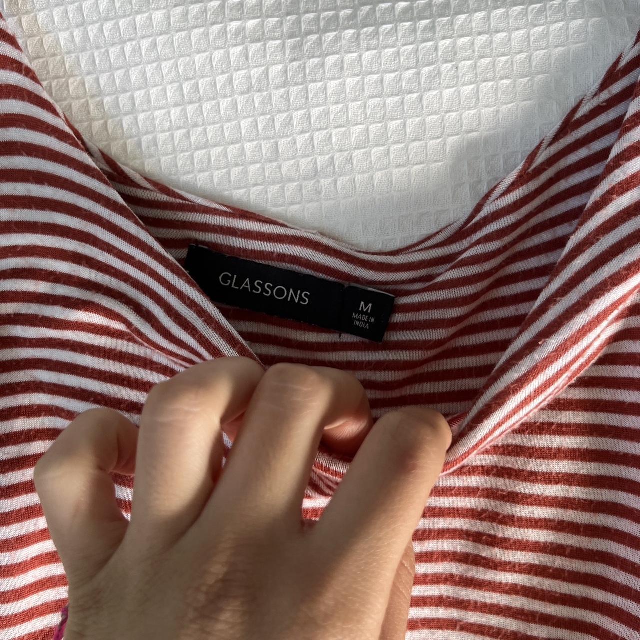 Glassons Striped Tank Size: M Super soft... | Depop