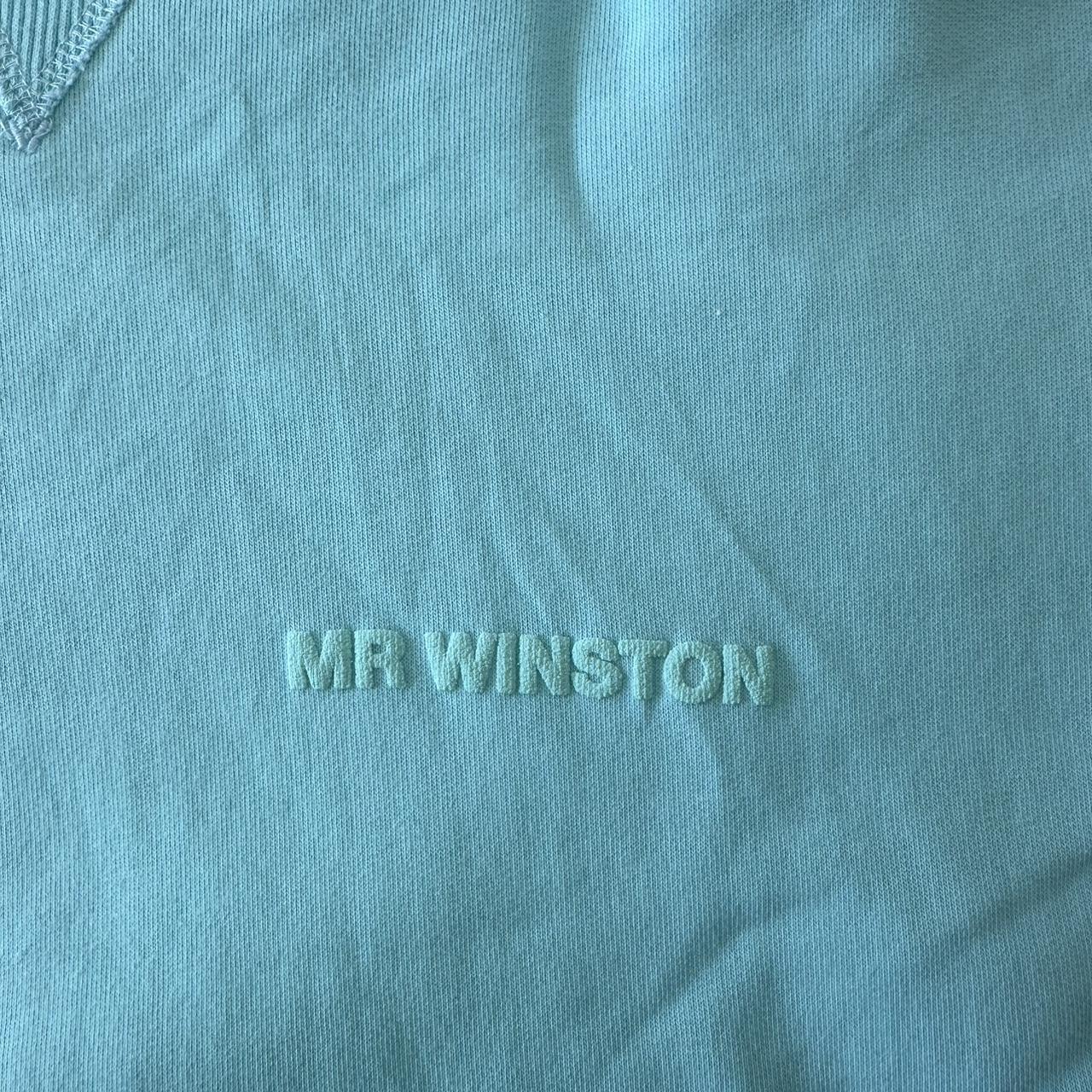 mr winston peppermint puff crew neck size medium... - Depop