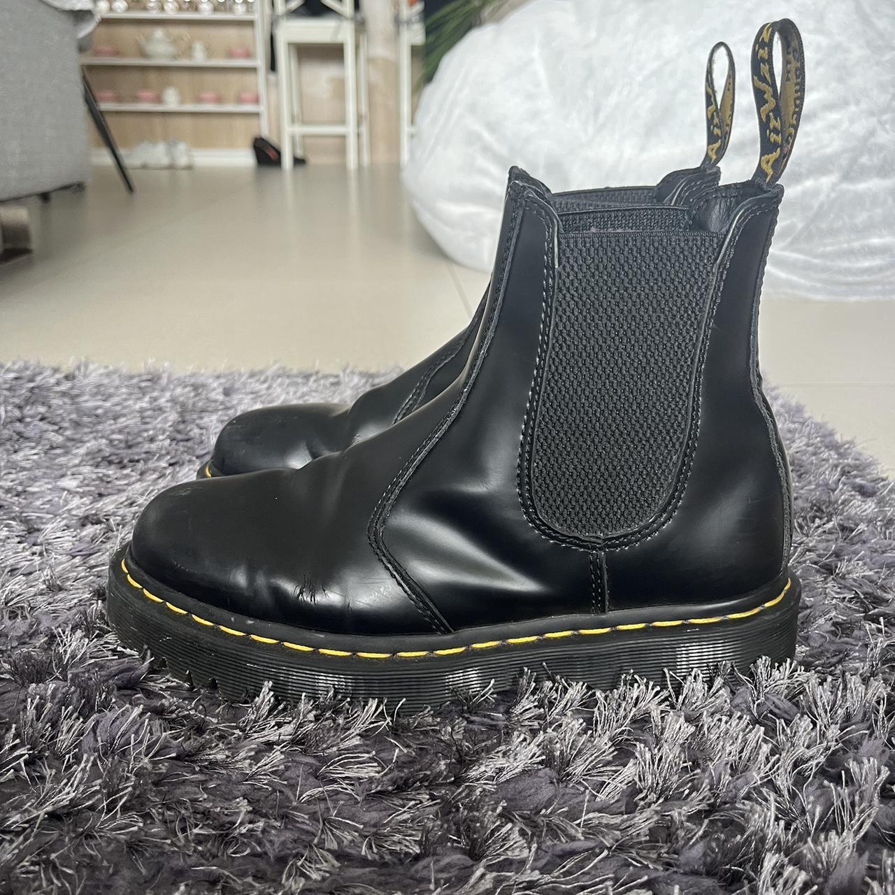 Doc Marten boots. Small scuffs on the top of the... - Depop