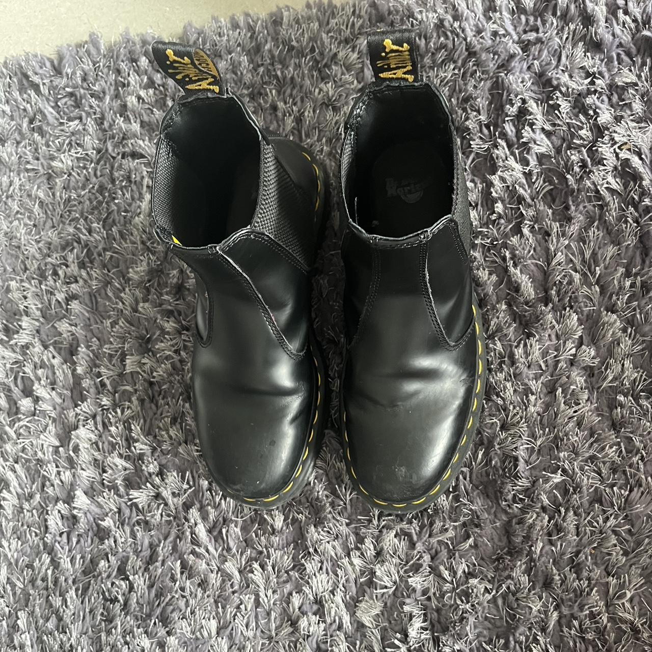 Doc Marten boots. Small scuffs on the top of the... - Depop