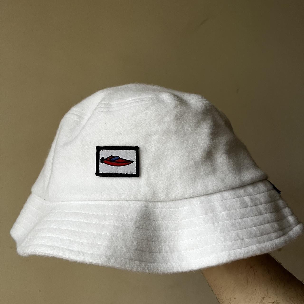 AFENDS white bucket hat!! super cute and super soft... - Depop