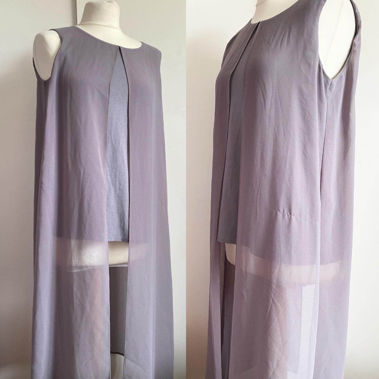 RJR John Rocha Soft Grey Tunic Top UK 10 Women from... - Depop