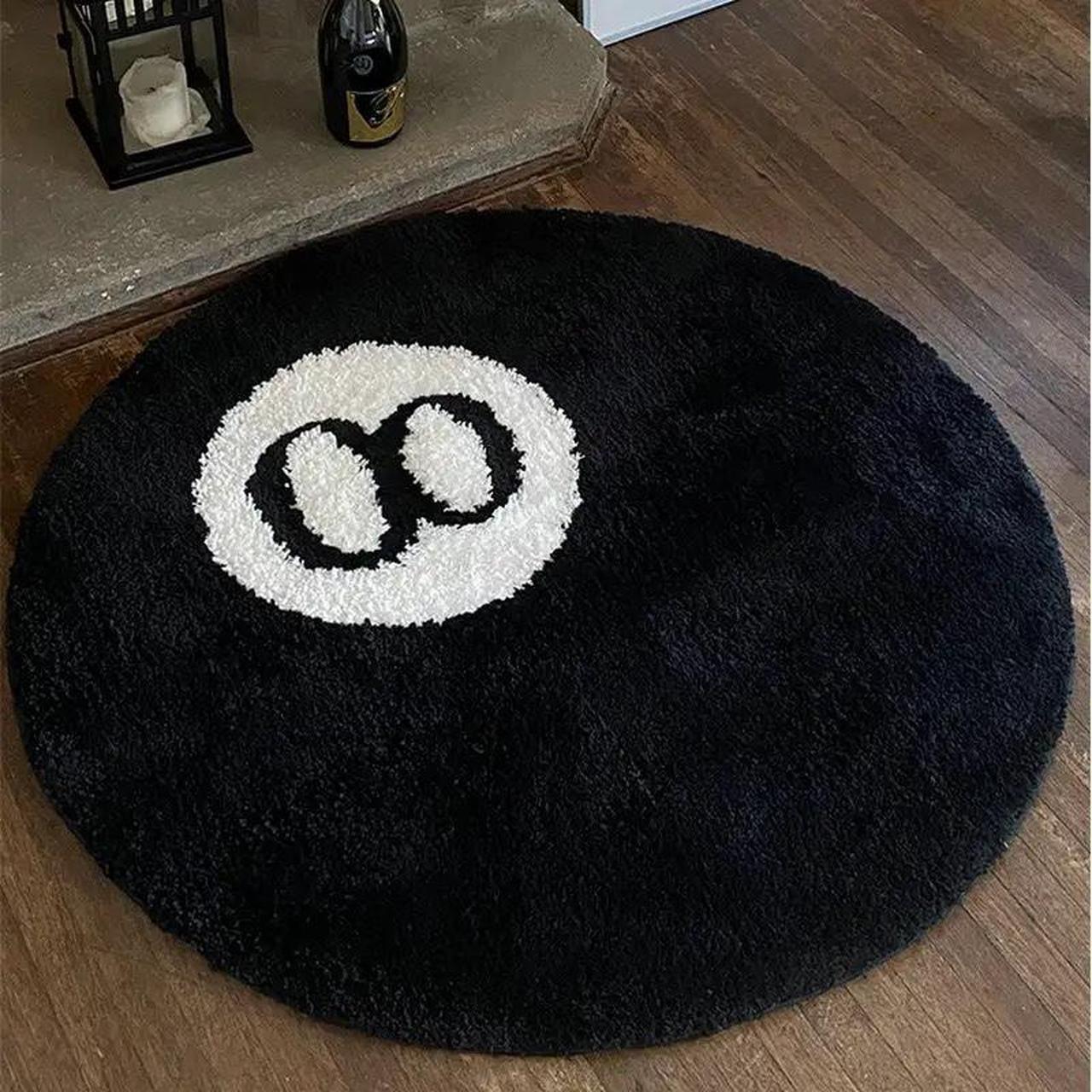 STÜSSY INSPIRED 8 BALL RUG 🎱 - 60cm x 60cm - Ultra... - Depop