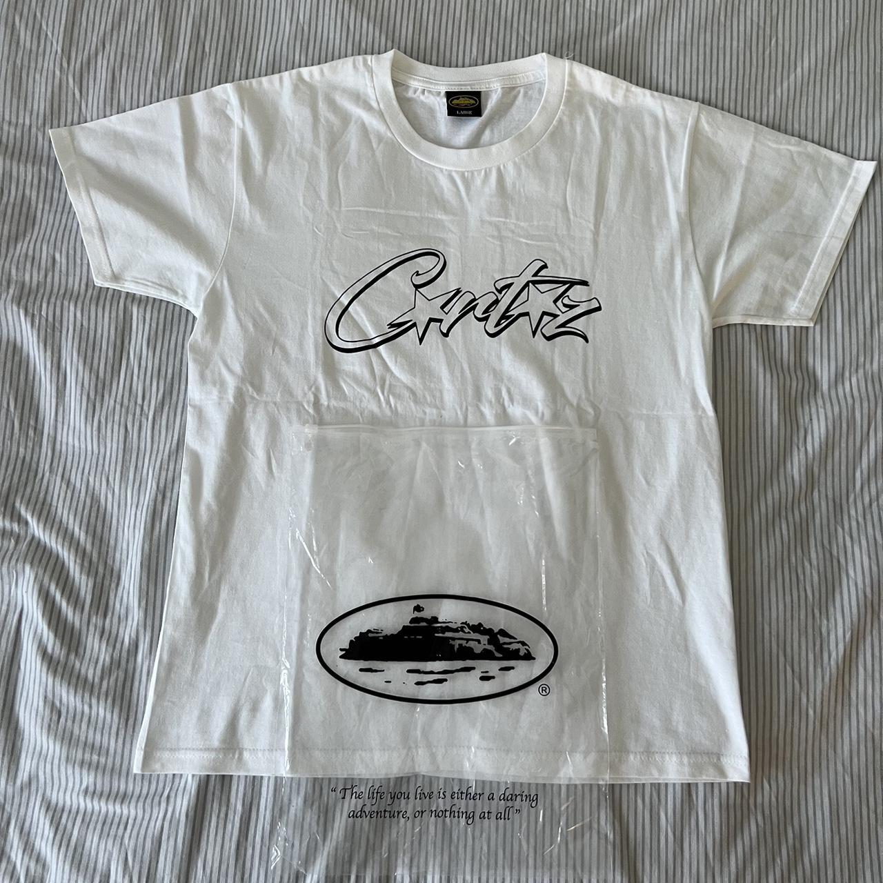 Corteiz Men's White T-shirt | Depop