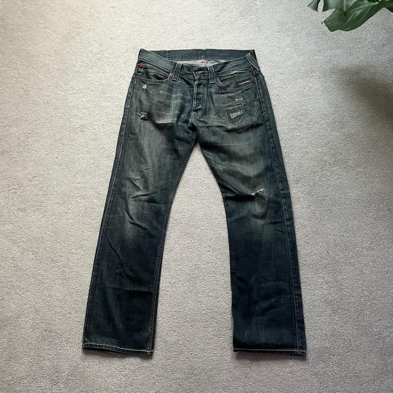 Evisu x Puma Grey Straight Leg Jeans 📝DETAILS: •... - Depop