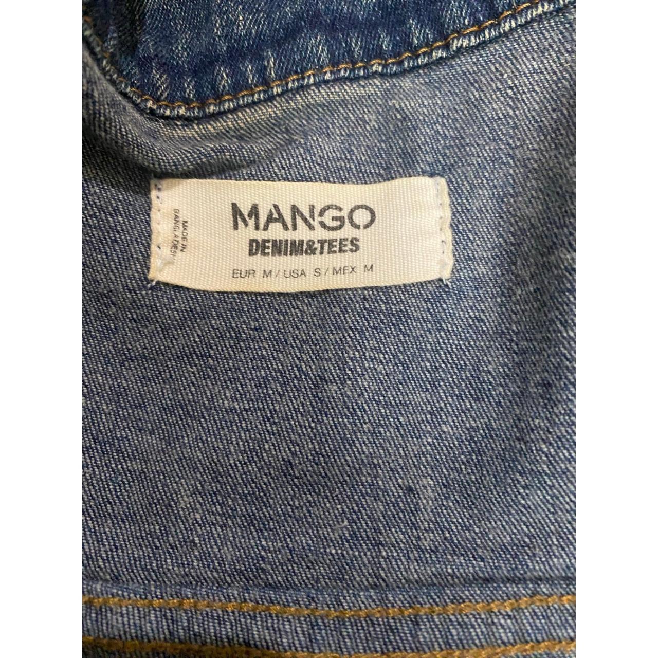 MANGO DENIM & TEES jean jacket size M new - Depop
