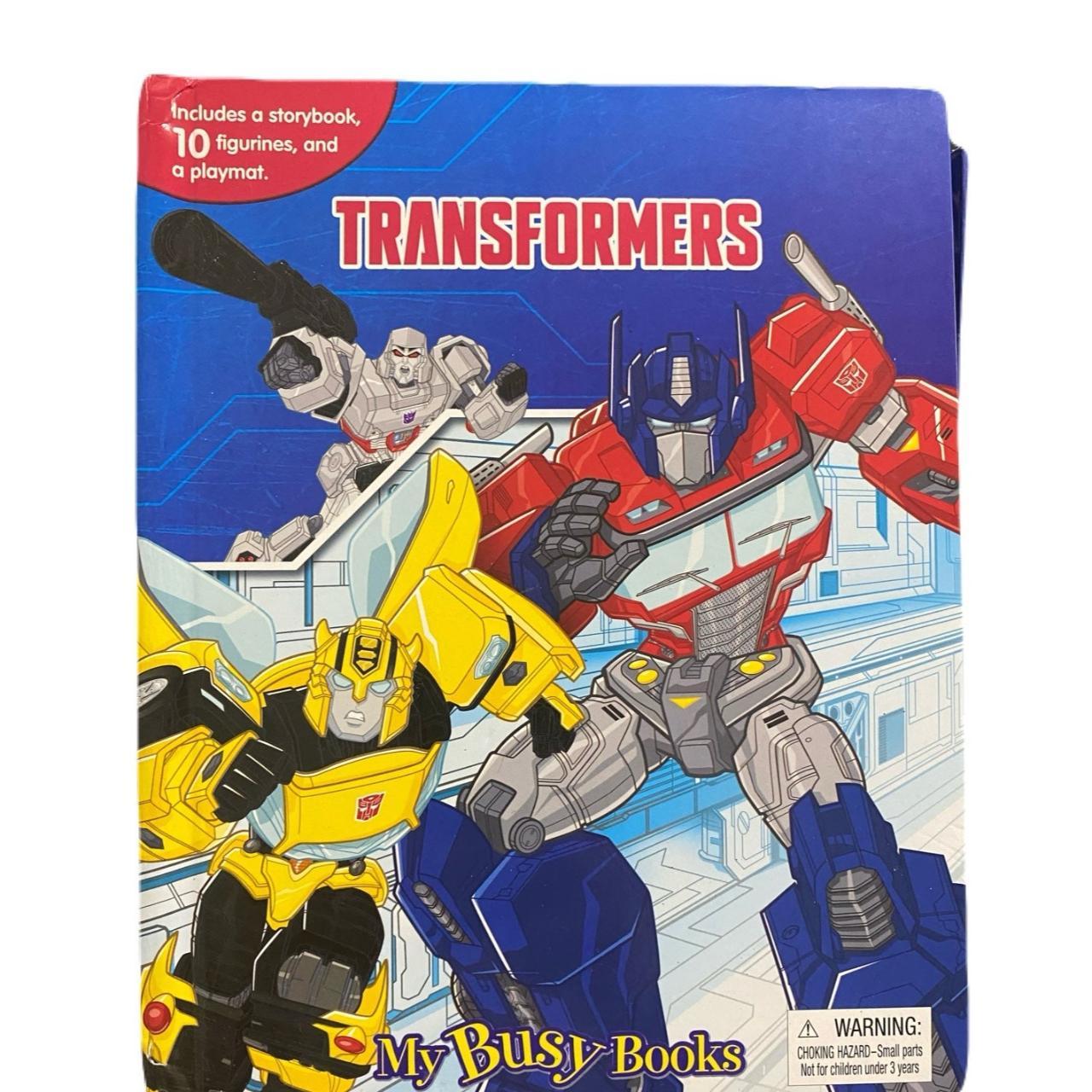 My busy book TRANSFORMERS damaged box -new # - Depop