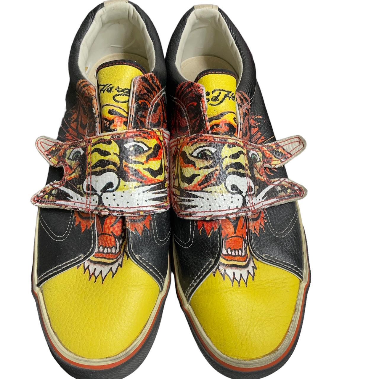 Ed Hardy shoes Size 12 #vintage #y2k #grunge... - Depop