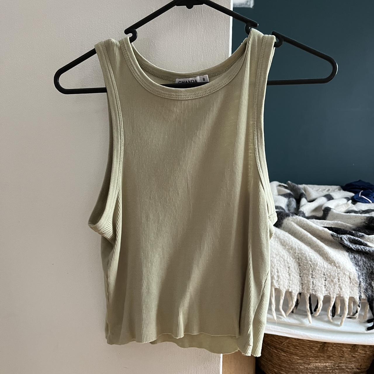 Ghanda - Green Tank Size - 8 / S Shipping - $10 - Depop