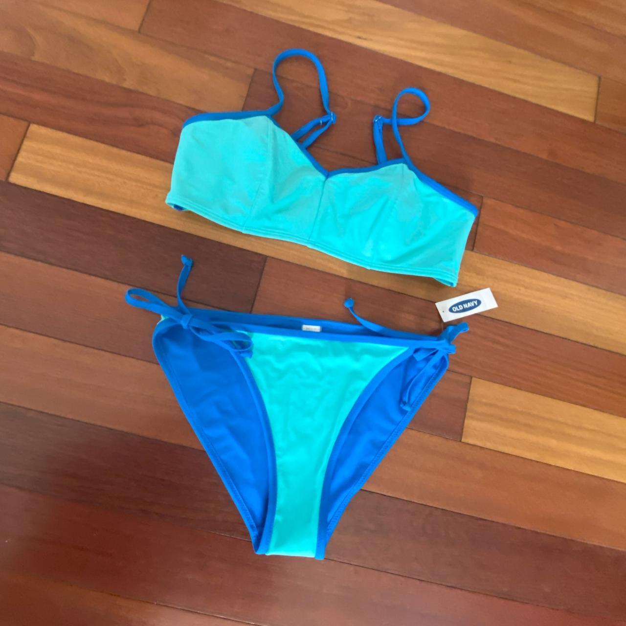Old Navy Bathing Suit size medium String... | Depop