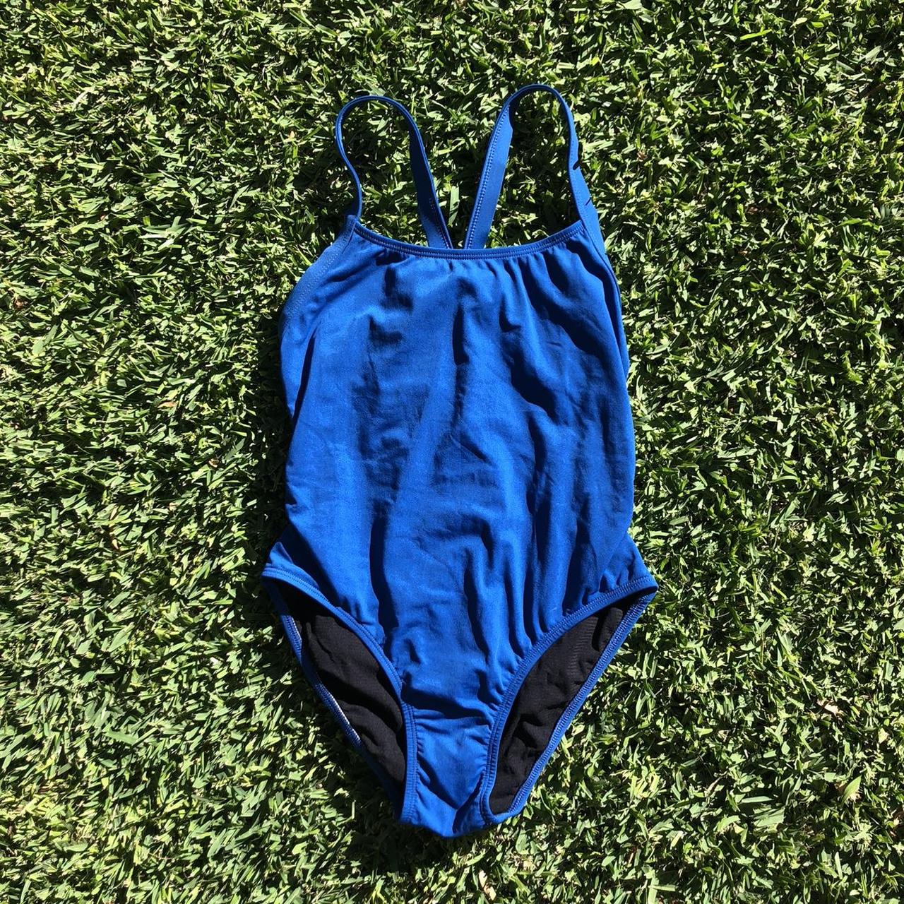 Royal blue Kozii one piece swimsuit. Barely worn,... - Depop