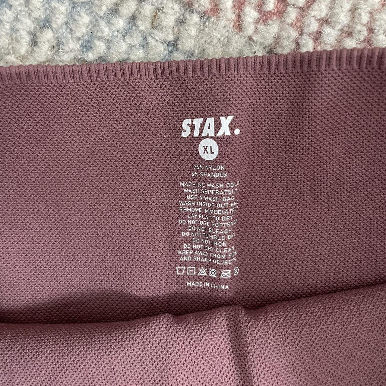 STAX bike shorts “dusty rose” Size XL Brand new... - Depop