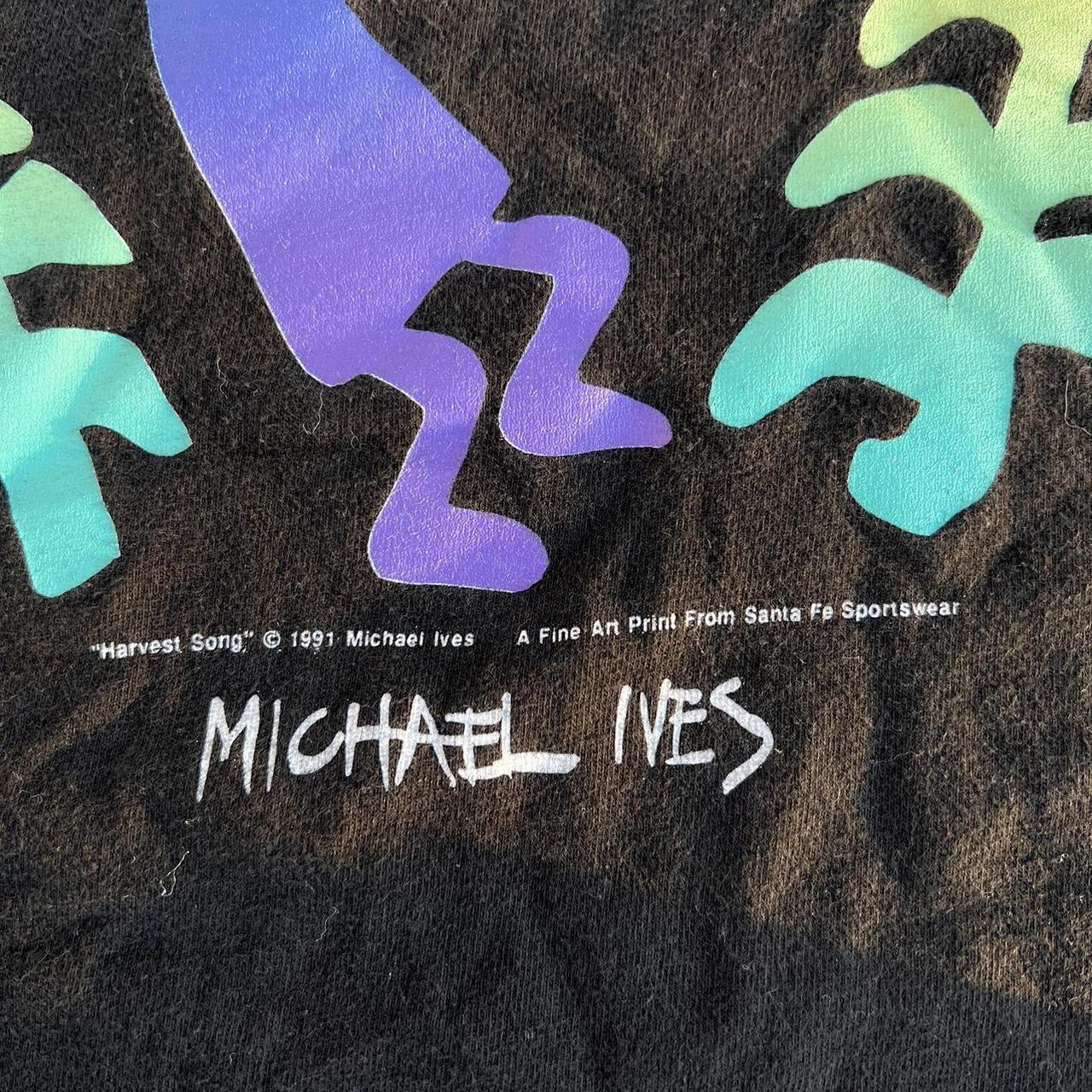 1996 Michael Ives shirt Single stitch all... - Depop