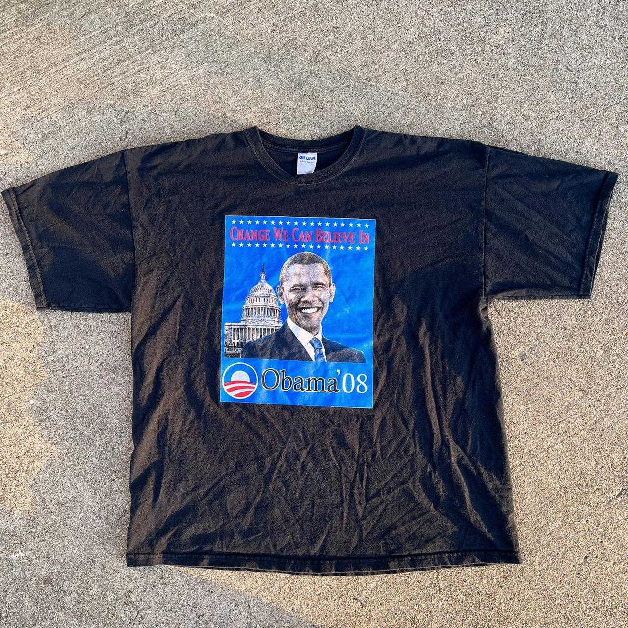 2008 Obama shirt Size 2XL #obama #rare #vintage... - Depop