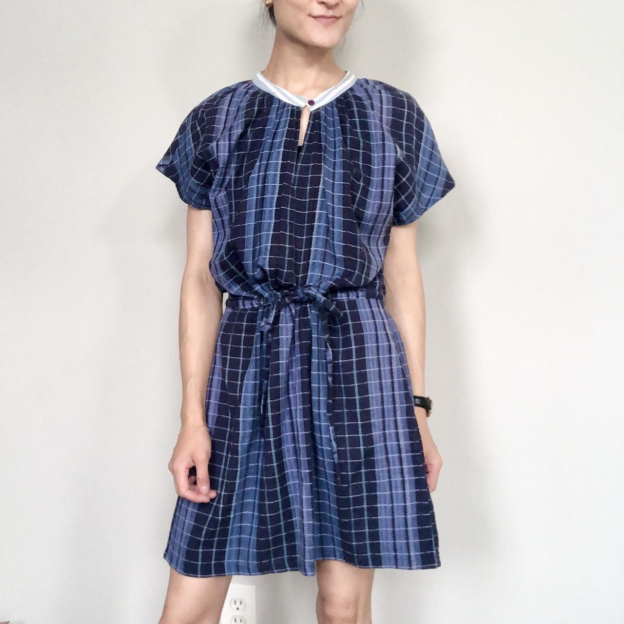 ACE & JIG beautiful textured blue dress! Features... - Depop