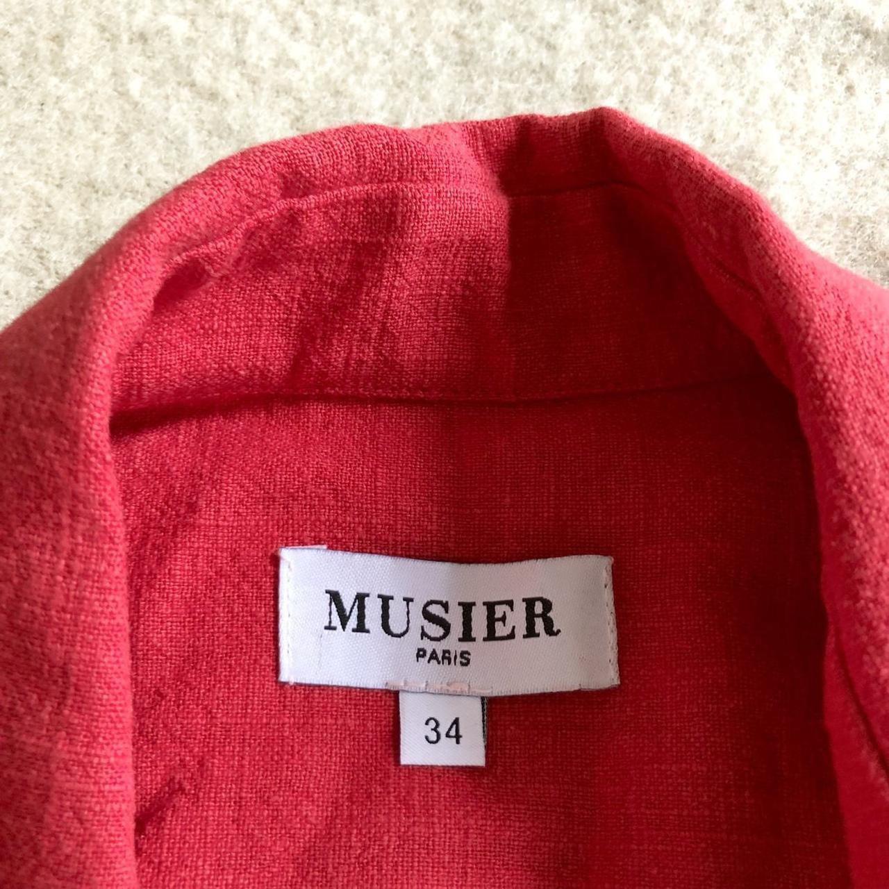 MUSIER PARIS Luna Wrap Shirt! This is a 100% linen... - Depop
