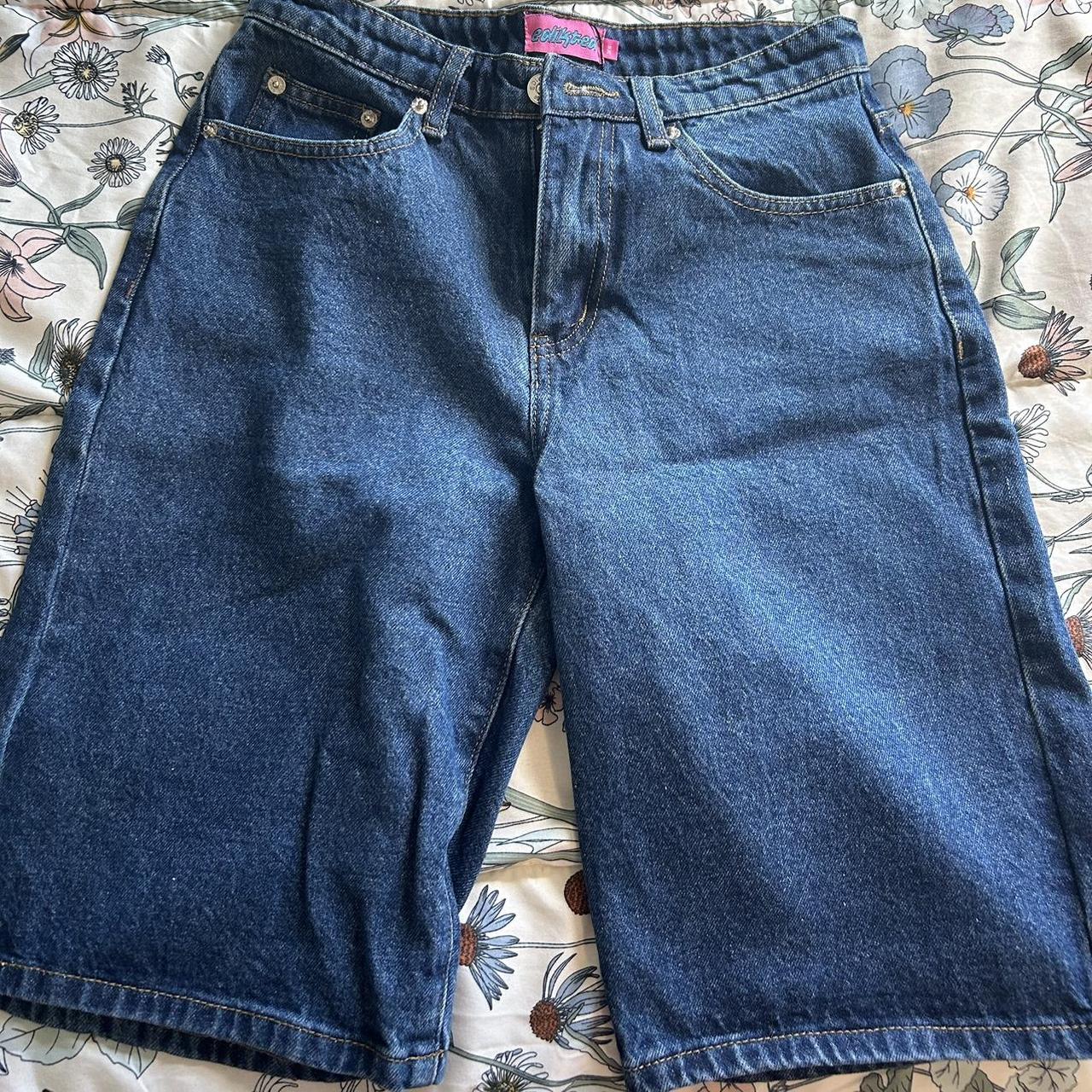 I loveeee these shorts!! Edikted brand new jorts😩🥹... - Depop