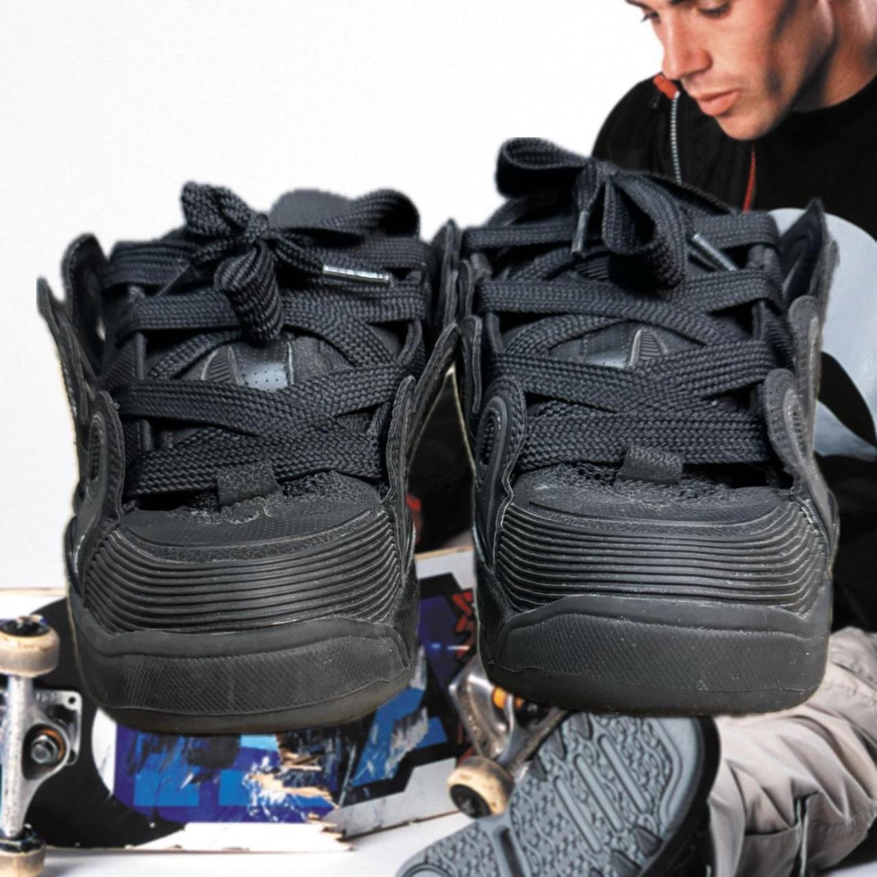 osiris d3 2001 black 3m #Osiris #d3 #skate #swag... - Depop