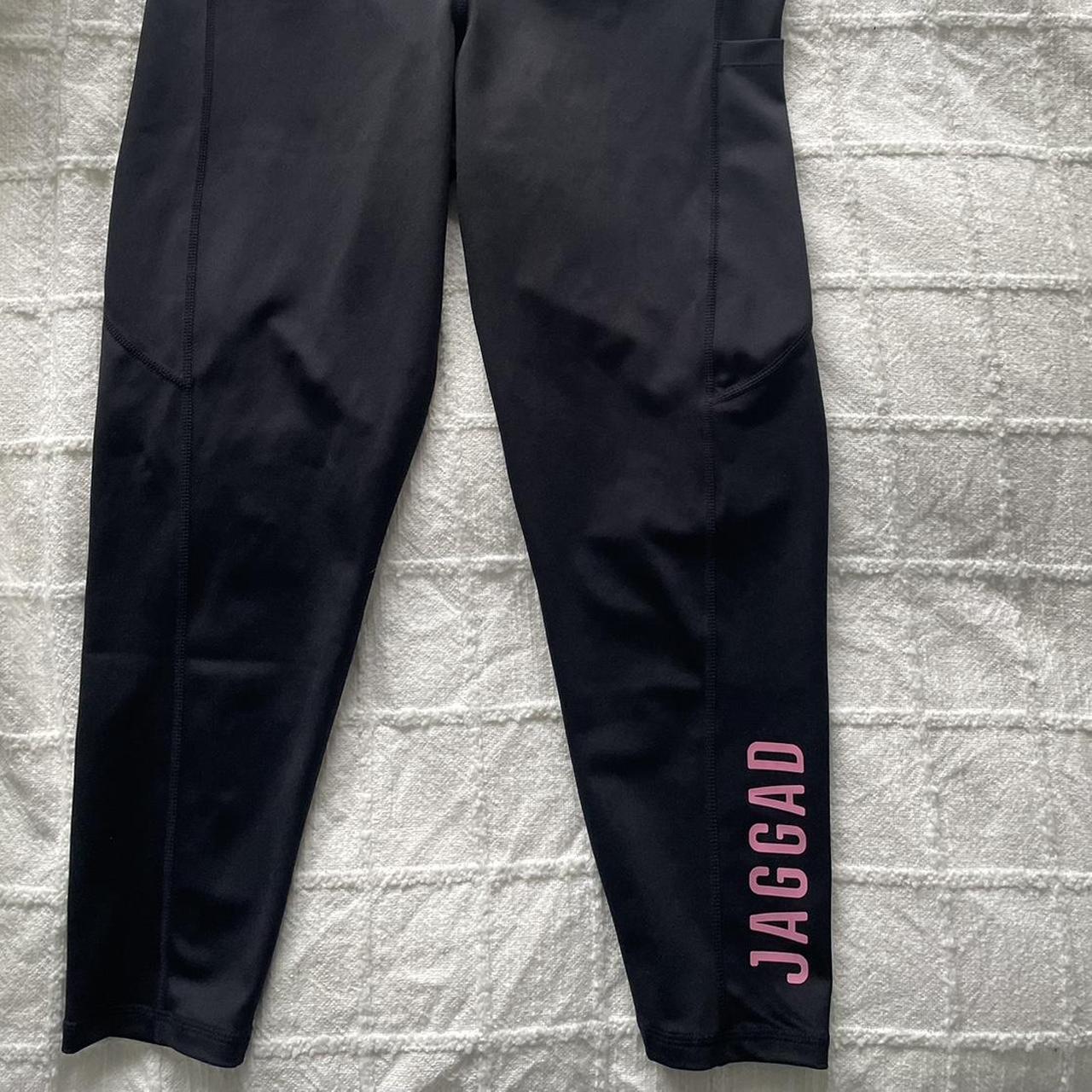 JAGGAD classic high waist 7/8 pocket legging - pink... - Depop