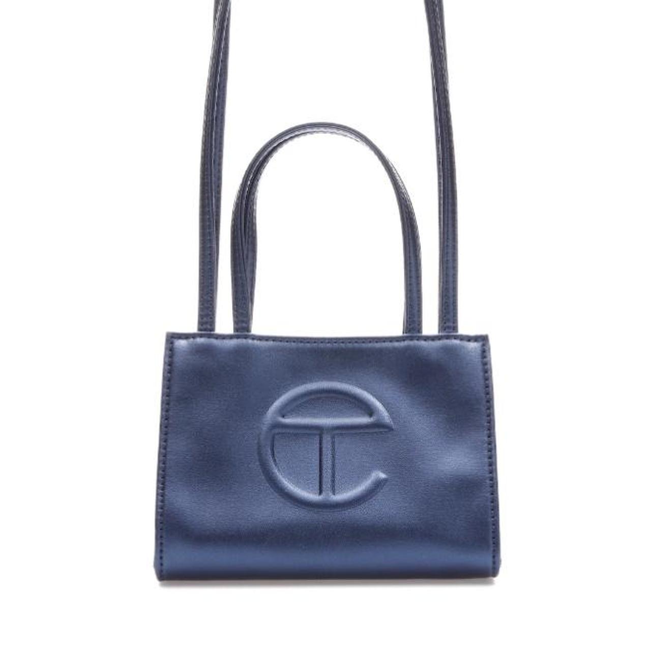 Cobalt small telfar shopping bag Brand new with tags... - Depop