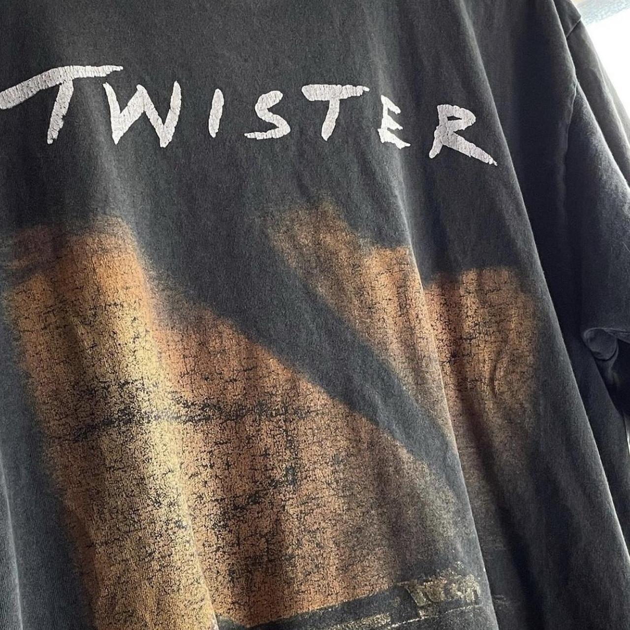 Vintage Twister movie promo tshirt, 1994 on a murina... - Depop
