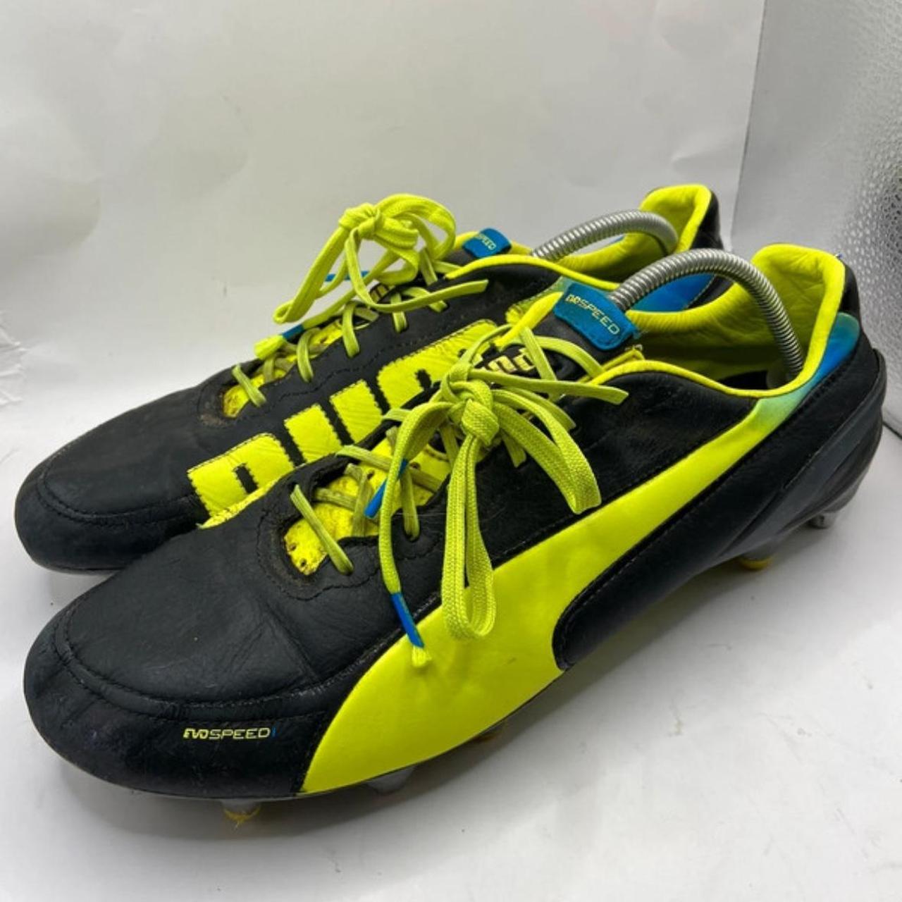 Puma evo speed top specification leatherfootball... - Depop