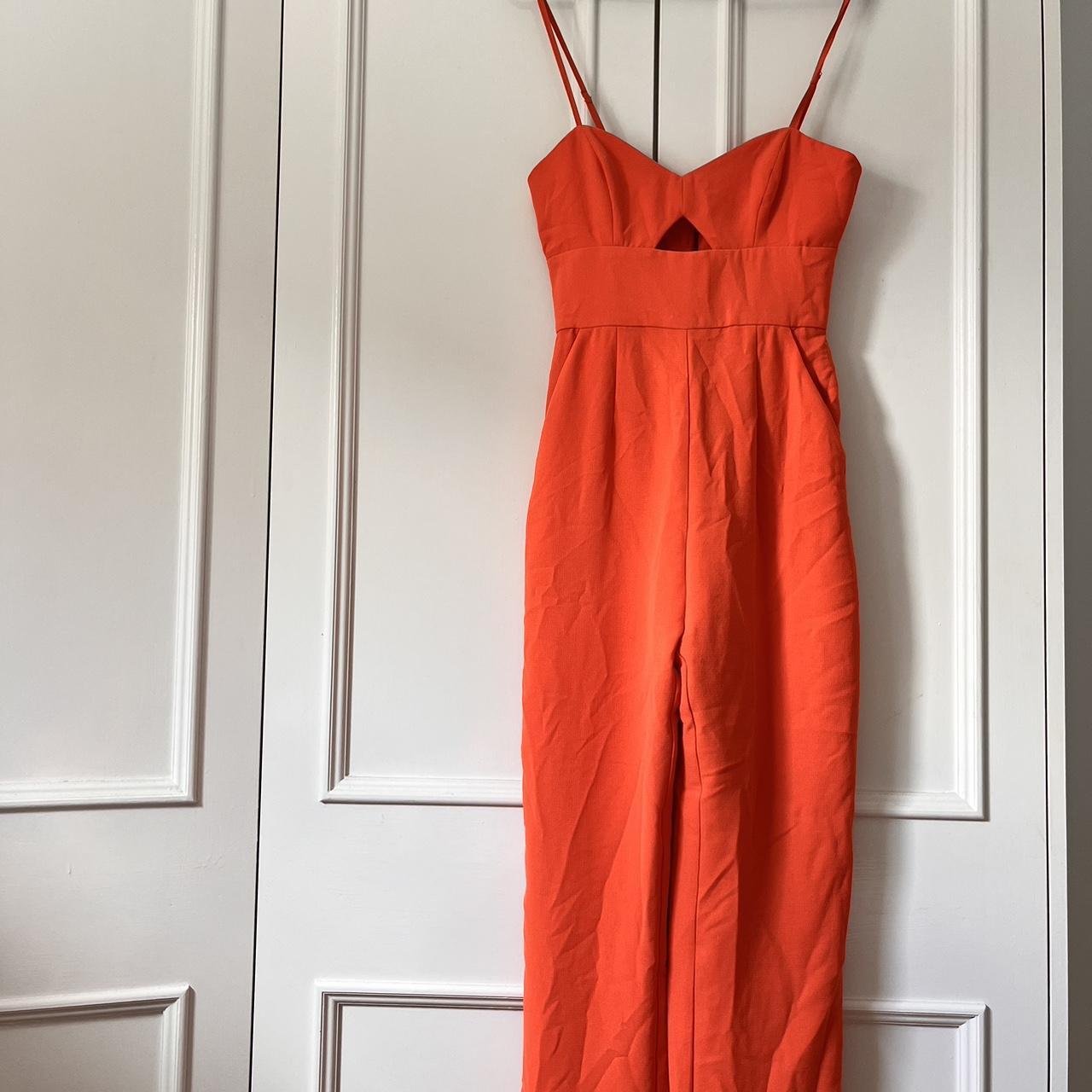 Kookai orange jumpsuit - size 34 (AU 6) Looks more... - Depop