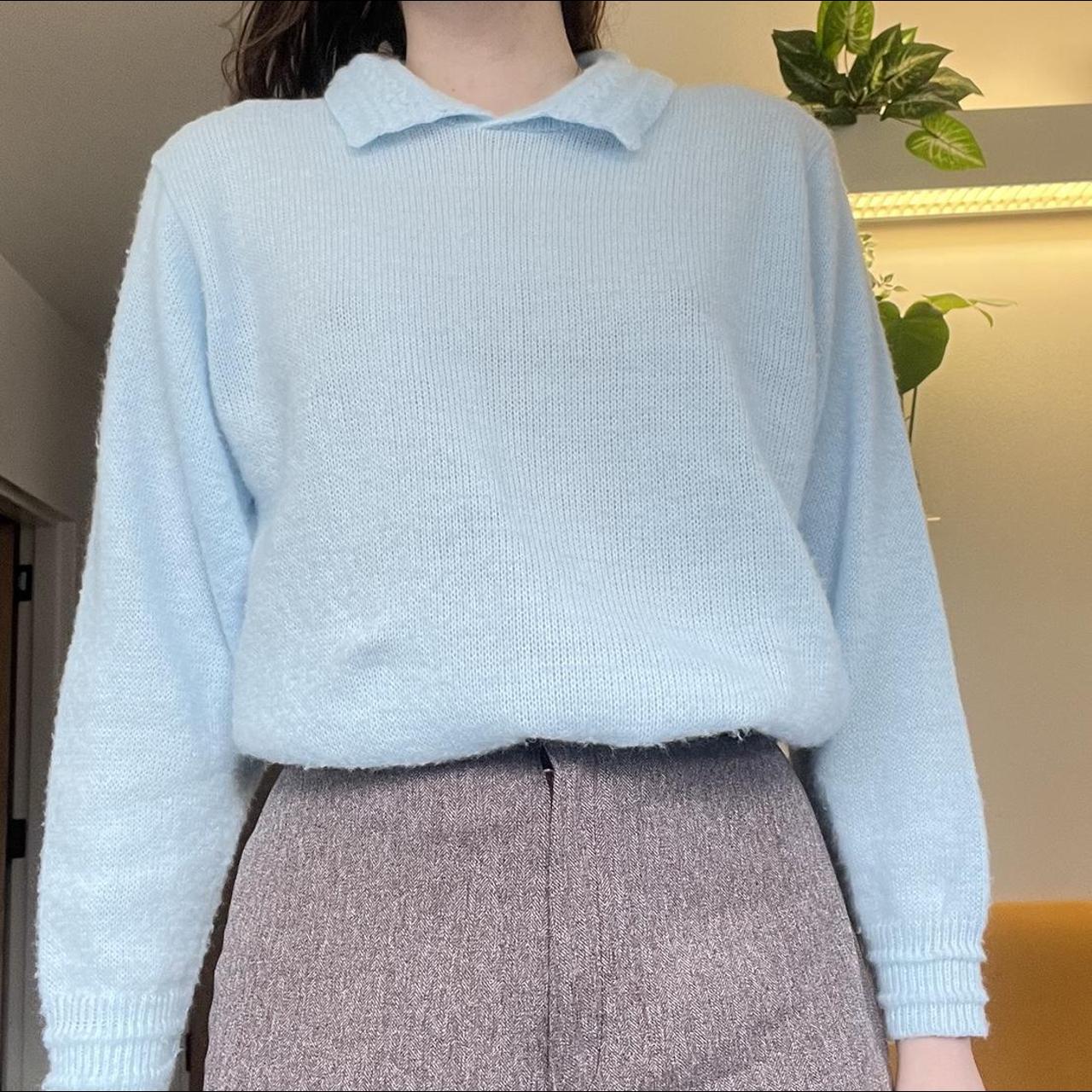 Women's Blue Jumper | Depop