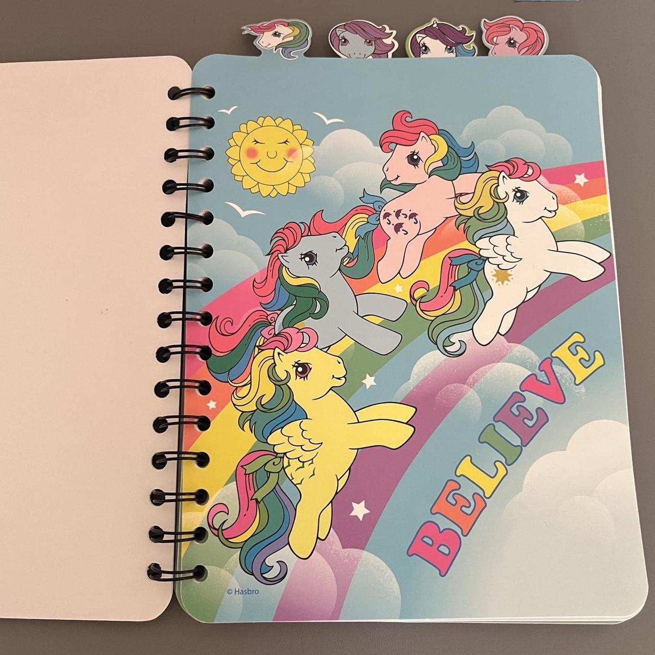 My Little Pony Tabbed Notebook older generation... - Depop