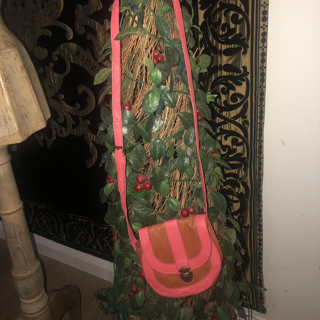 #vintage #Cross over body bag 15cm x 15cm Small... - Depop