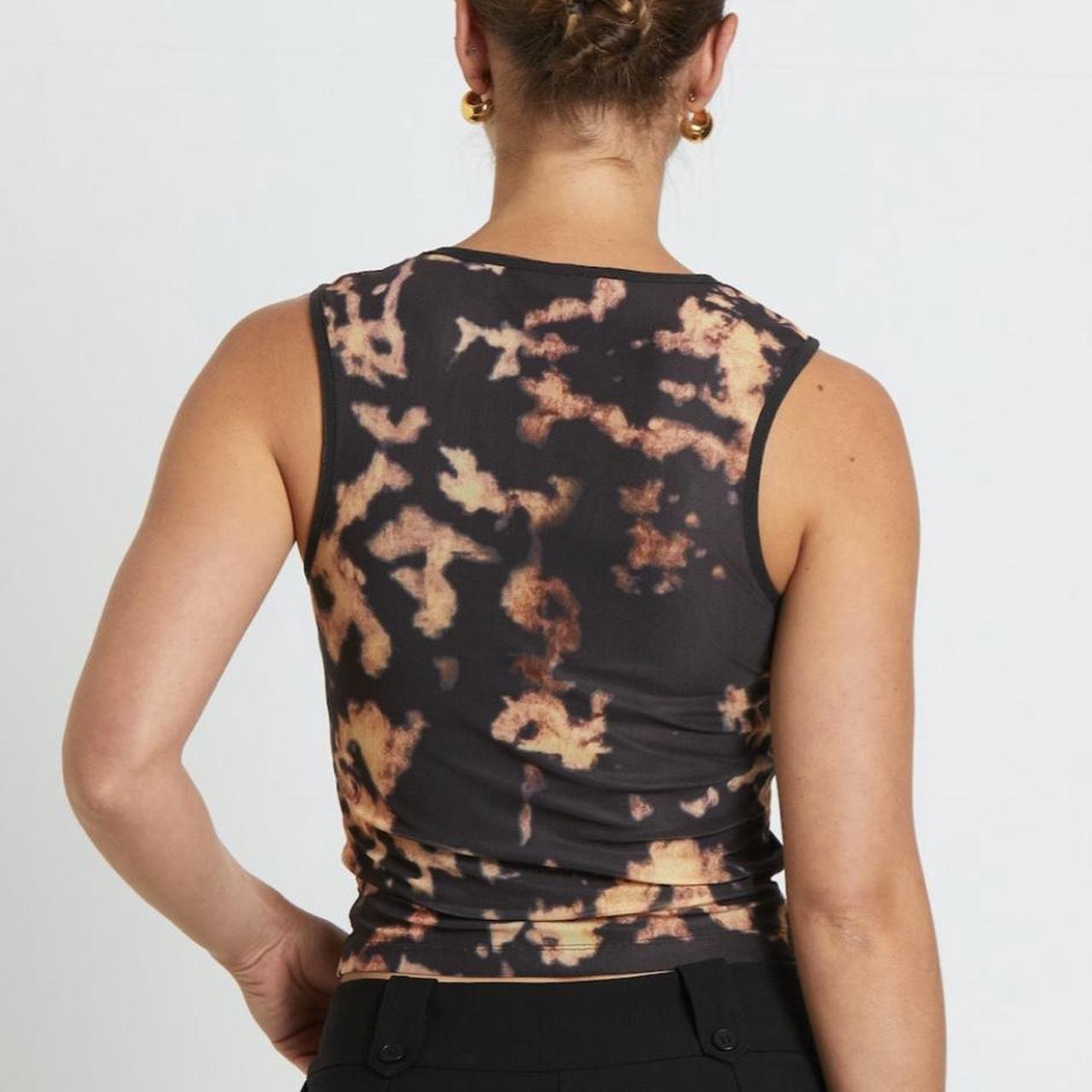 Neon Hart Dark Cloud Mesh Tank Top Brand new with... - Depop