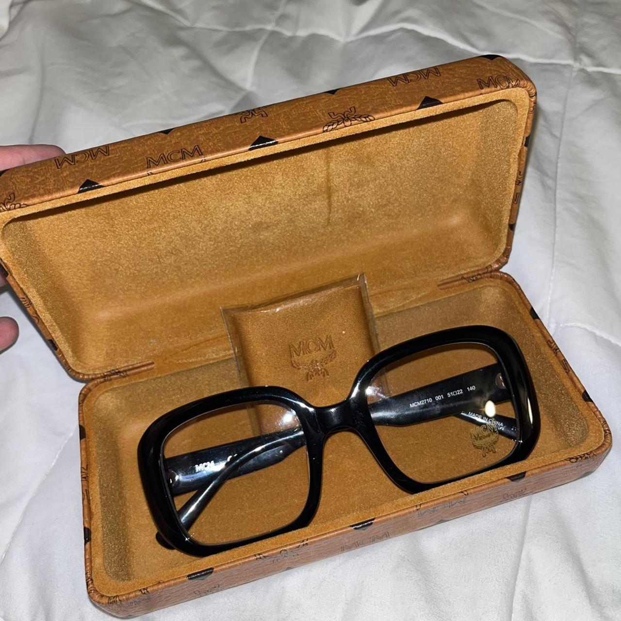 MCM Full Rim Square / Oversized Black... - Depop