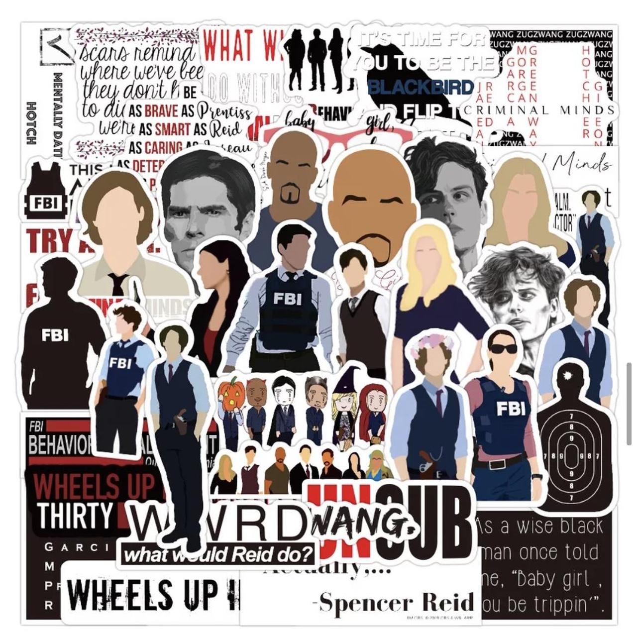 Criminal Minds tv show stickers (10 pcs) Great for... - Depop