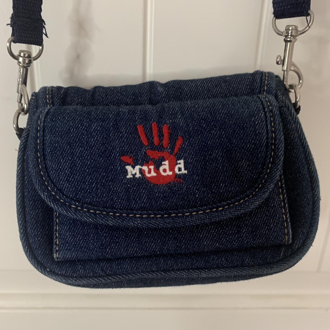 Mudd jean crossbody bag slight wear only near the... - Depop