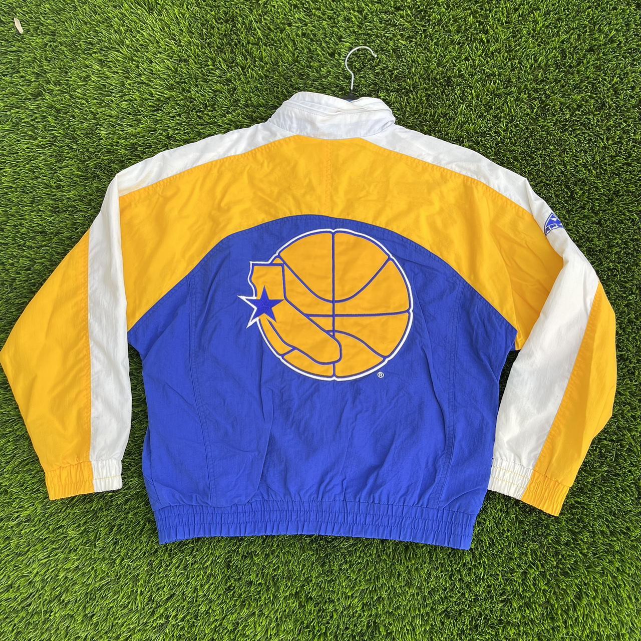 90’s NBA Apex One Golden State Warriors Jacket Size... - Depop