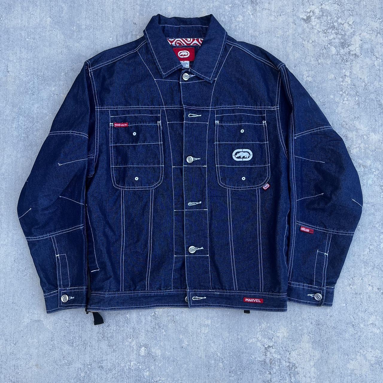 Ecko Unltd Marvel The Fantastic Four Denim... - Depop