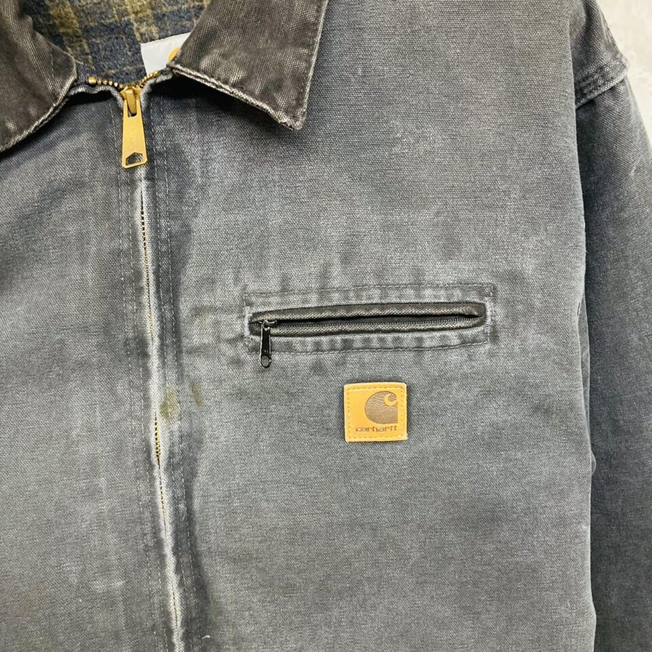 Carhartt J97 PTL Detroit Trucker Blanket Lined... - Depop