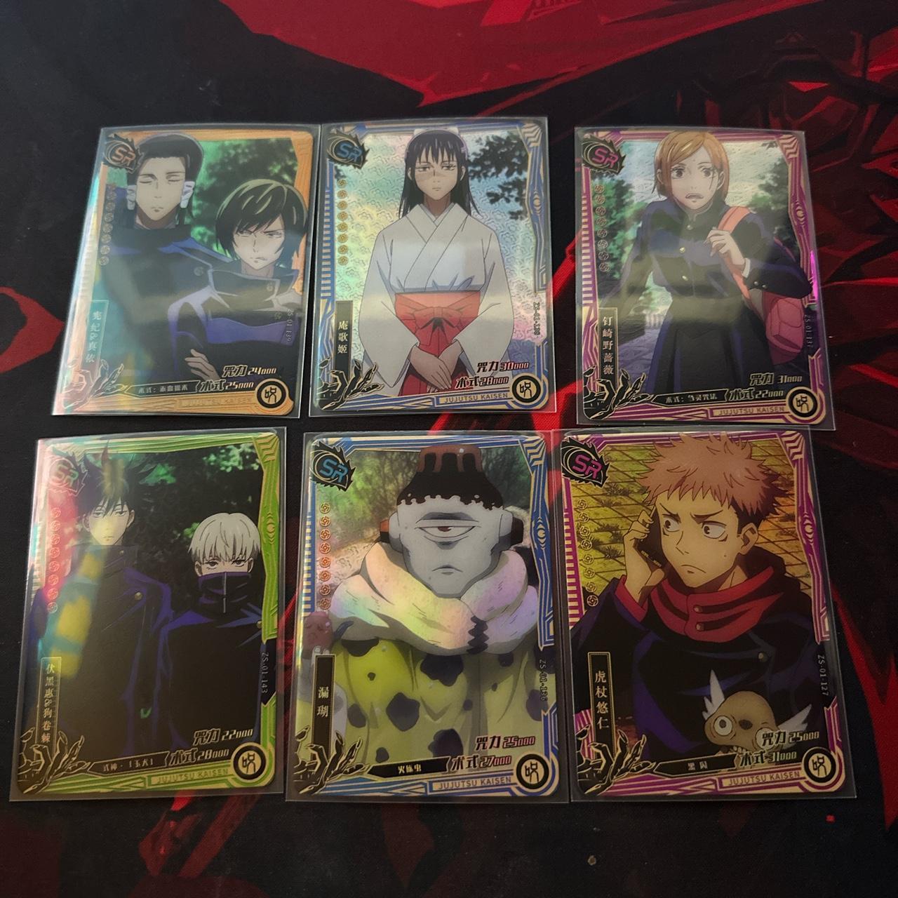Jujutsu kaisen hollow trading/ collection cards. £3... - Depop