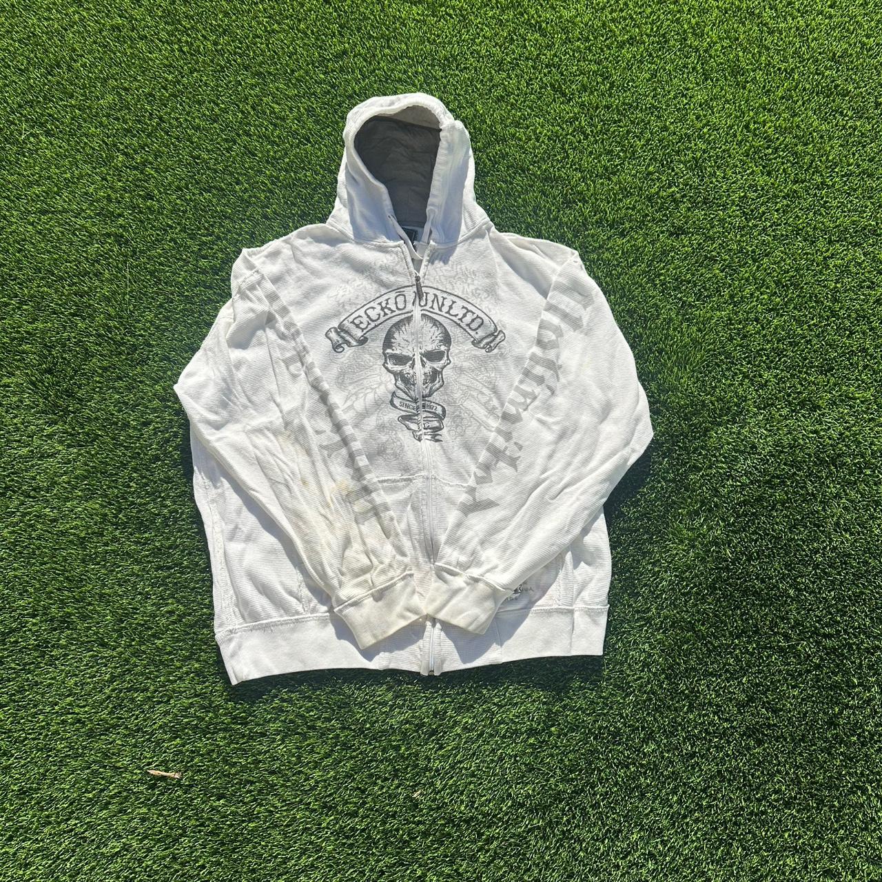 - Vintage y2k Ekko jacket size 3XL fits 2XL - Insane... | Depop