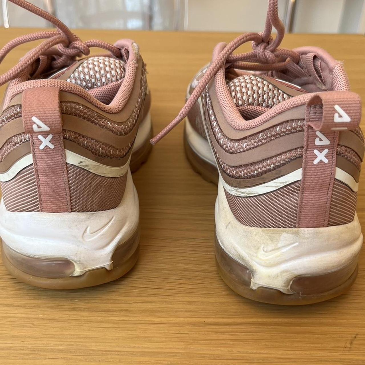 Nike Air Max 97s Rare rose pink colour Size US 8.5... - Depop
