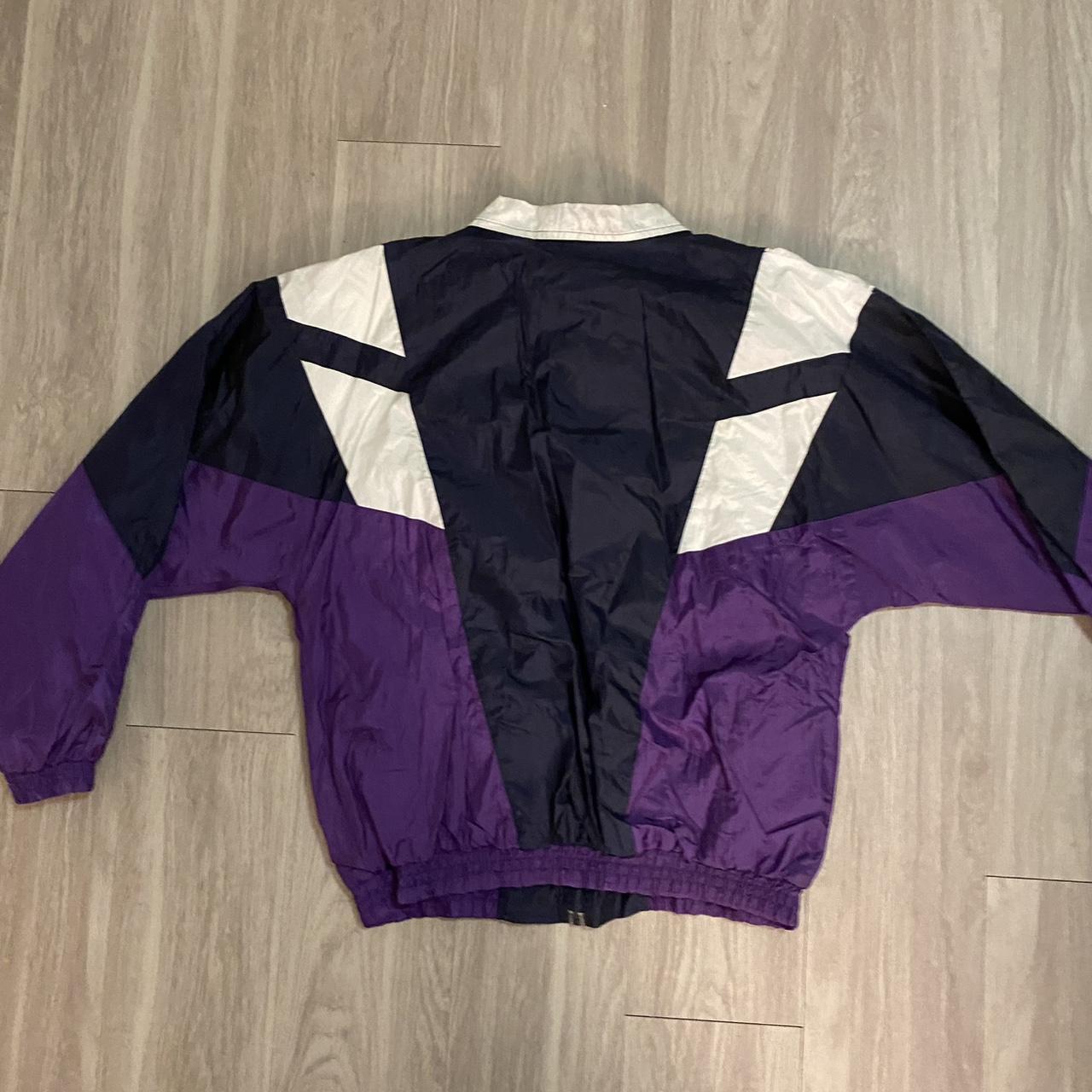 80’s Vintage Windbreaker Super cool design Great... - Depop