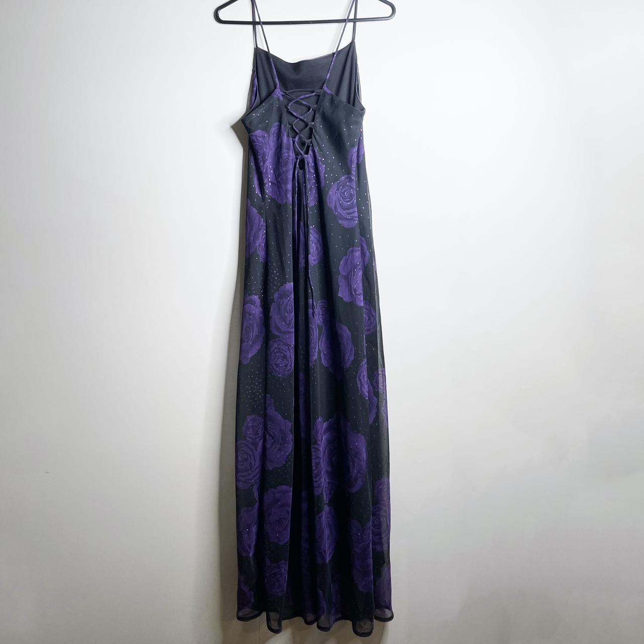 90’s Syndicate Dress Stunning purple and black... - Depop