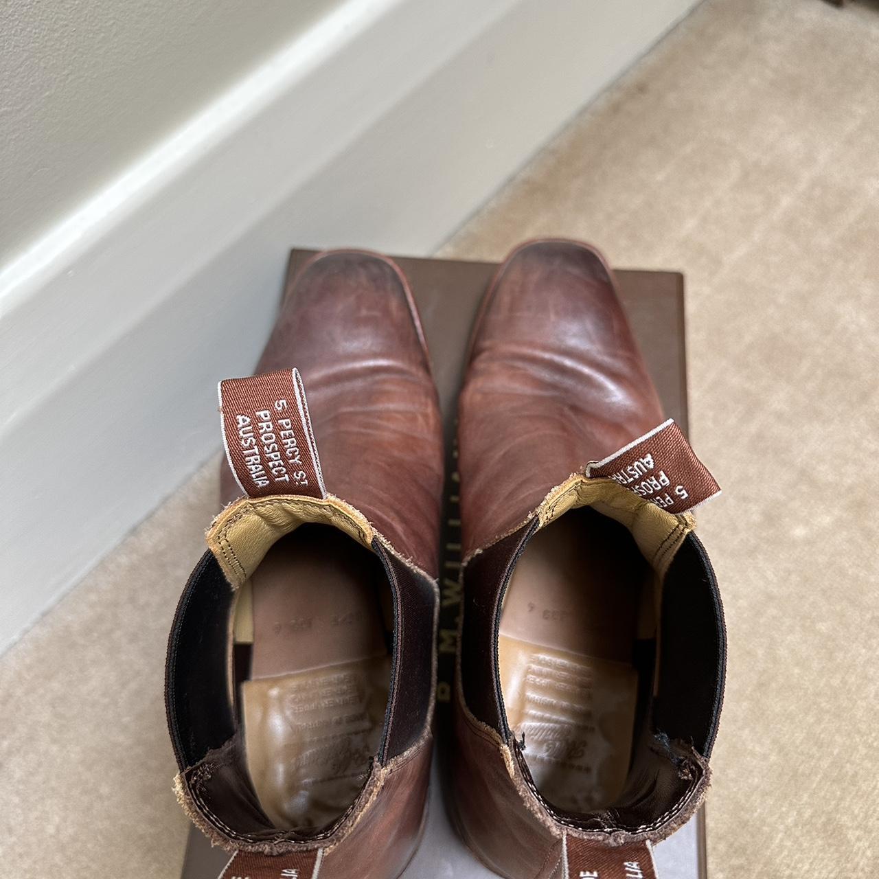 RM Williams Chinchilla Boots - Bordeaux Burnished... - Depop